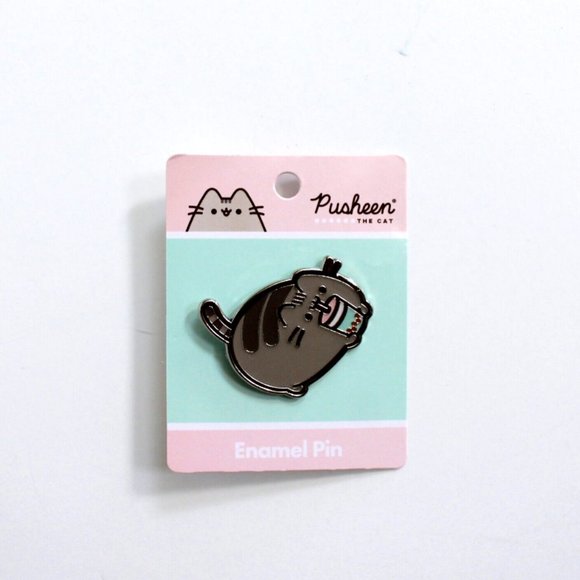 Pusheen | Jewelry | Pusheen The Cat Enamel Pins Set Of 3 Boba ...